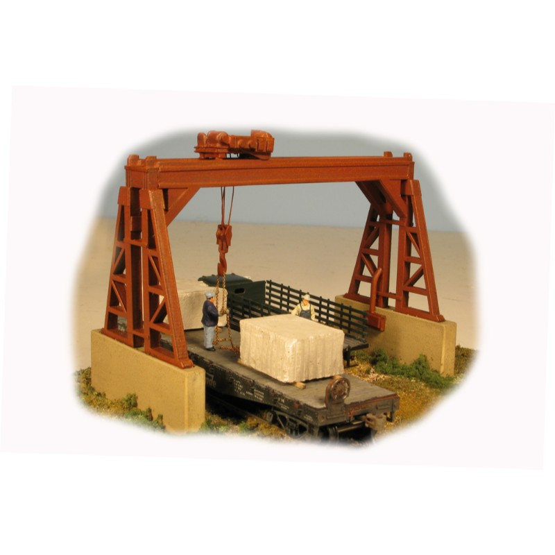 Monroe Models 493-2301 - Overhead Gantry Crane - HO Scale Kit - Midwest ...