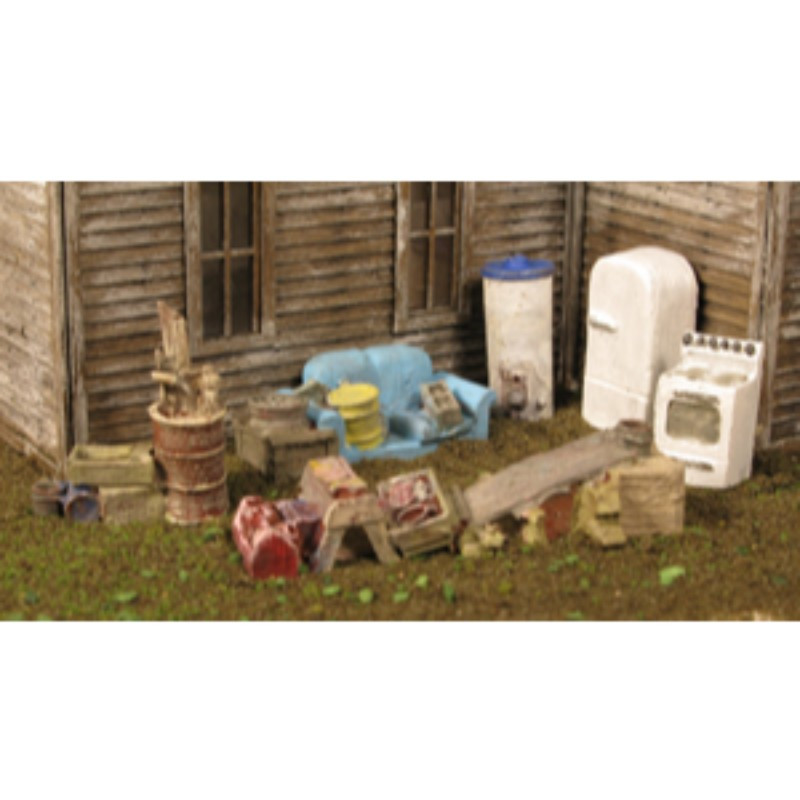 Monroe Models 2302 - Back Yard Junk Unpainted Metal - HO Scale ...