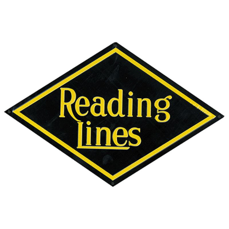 Microscale 10018 - Die-Cut Metal Sign - Reading - Midwest Model Railroad