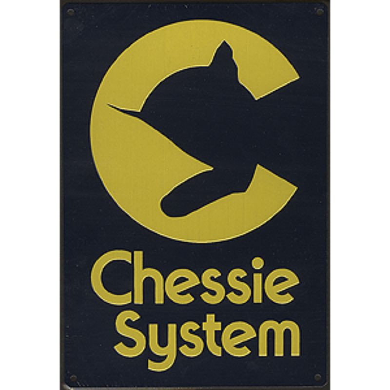 Microscale 10036 - Die-Cut Metal Sign - Chessie System - Midwest Model ...