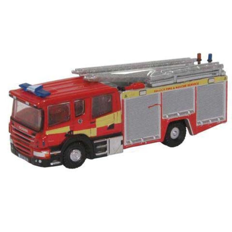 Oxford NSFE007 - Scania Fire Pump Ladder Fire and Rescue (red, yellow ...