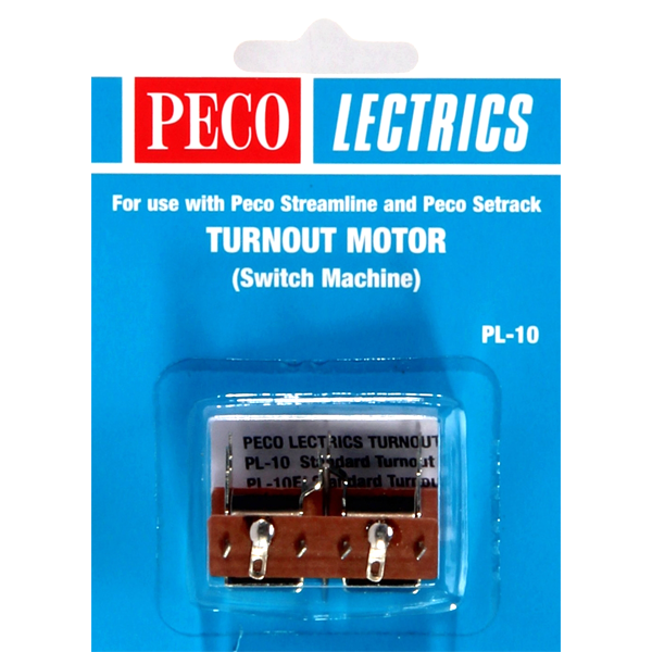 PECO PL-10 - Turnout Motor (Switch Machine) - Midwest Model Railroad