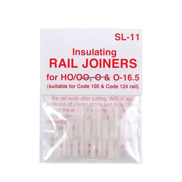PECO SL-11 Insulated Rail joiners for Code 100 - HO Scale - Midwest ...
