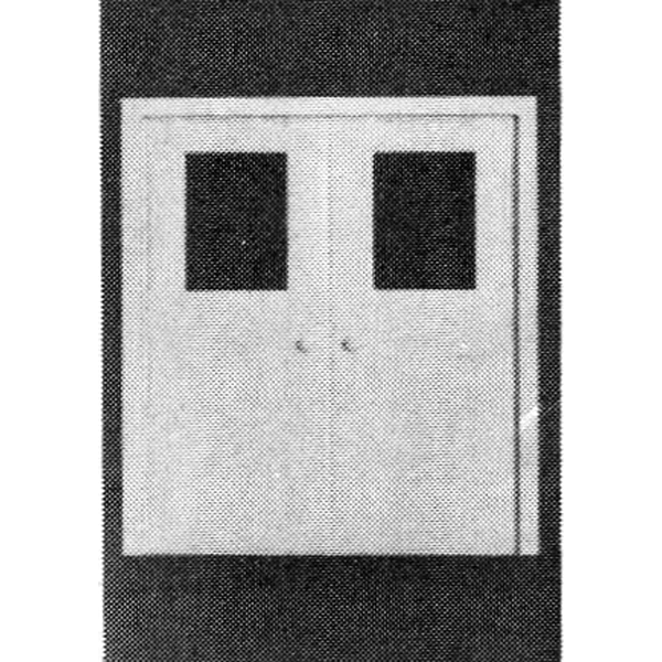 Pikestuff 541-1111 - Double Door with Window - HO Scale Kit - Midwest ...