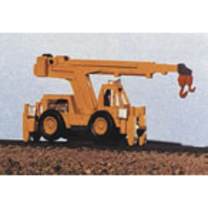 Railway Express Miniatures 2131 - Hydraulic High Rail MOW Crane - N ...