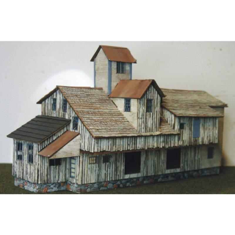 RslaserKits 3041 - Keystone Mill - N Scale Kit - Midwest Model Railroad