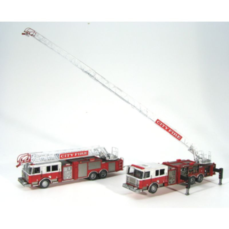 Showcase Miniatures 136 - Aerial Ladder Truck - N Scale Kit - Midwest ...