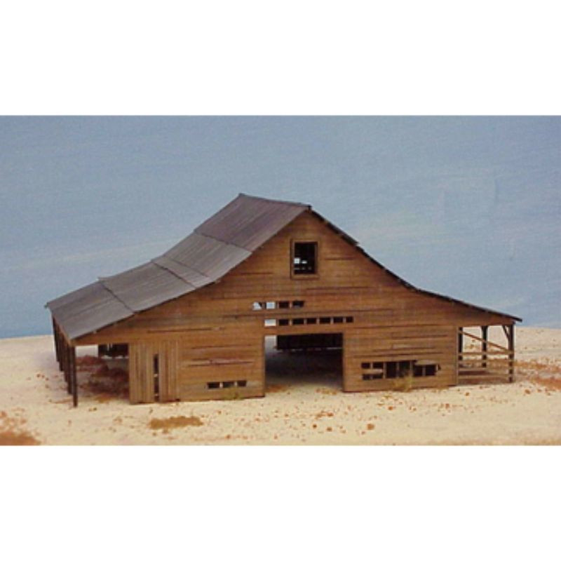 Showcase Miniatures 2007 - DeLoney's Barn - HO Scale Kit - Midwest ...