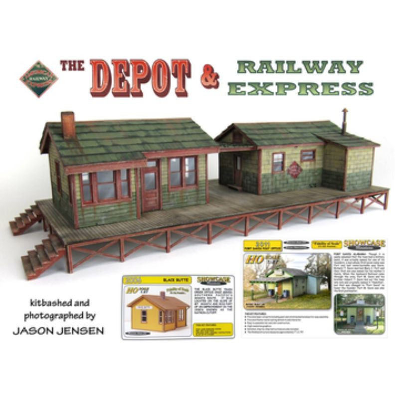 Showcase Miniatures 2013 - Deport & Railway express - HO Scale Kit ...