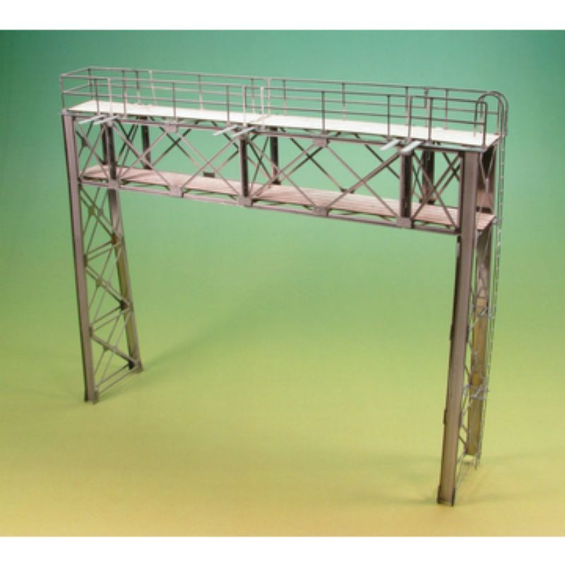 Showcase Miniatures 2020 - Steel Frame Signal Bridge - HO Scale Kit ...