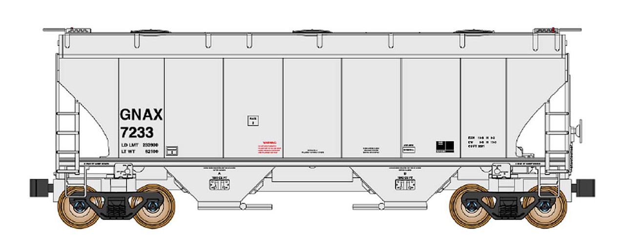 InterMountain 669018-05 - Trinity 3281 Covered Hopper David J Joseph ...