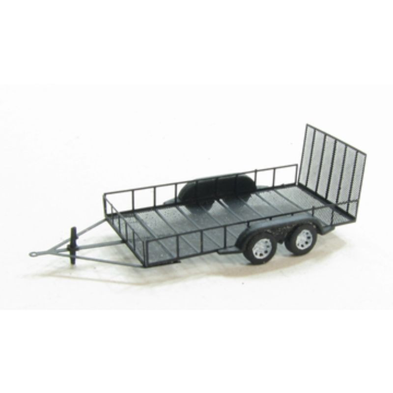 Showcase Miniatures 531 - 8' x 16' Utility Trailer - N Scale Kit ...