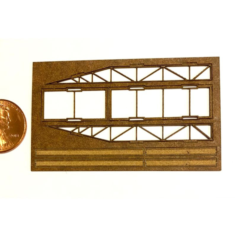 Showcase Miniatures 573 - Auto Ramp - N Scale Kit - Midwest Model Railroad