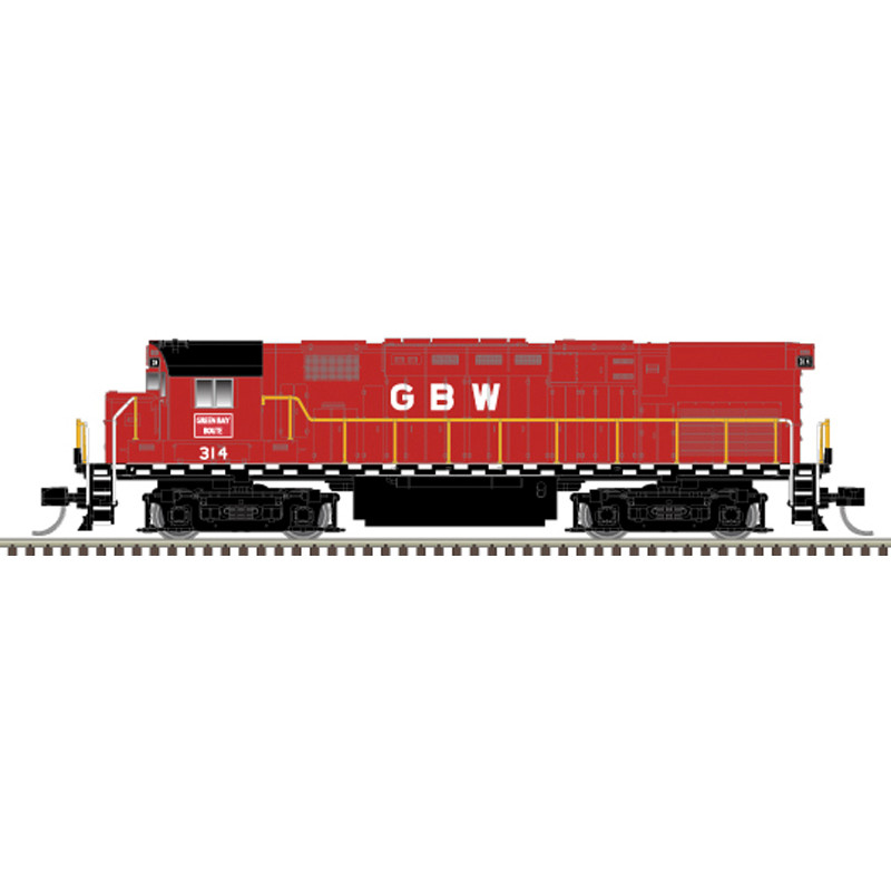 Atlas Master 40006125 - ALCo C424 (DCC and Sound) Green Bay & Western ...