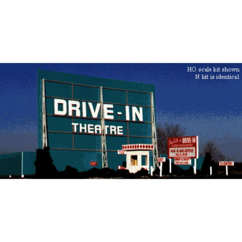 Blair Line 068 - Drive-In Theatre - Kit - N Scale - Midwest Model Railroad