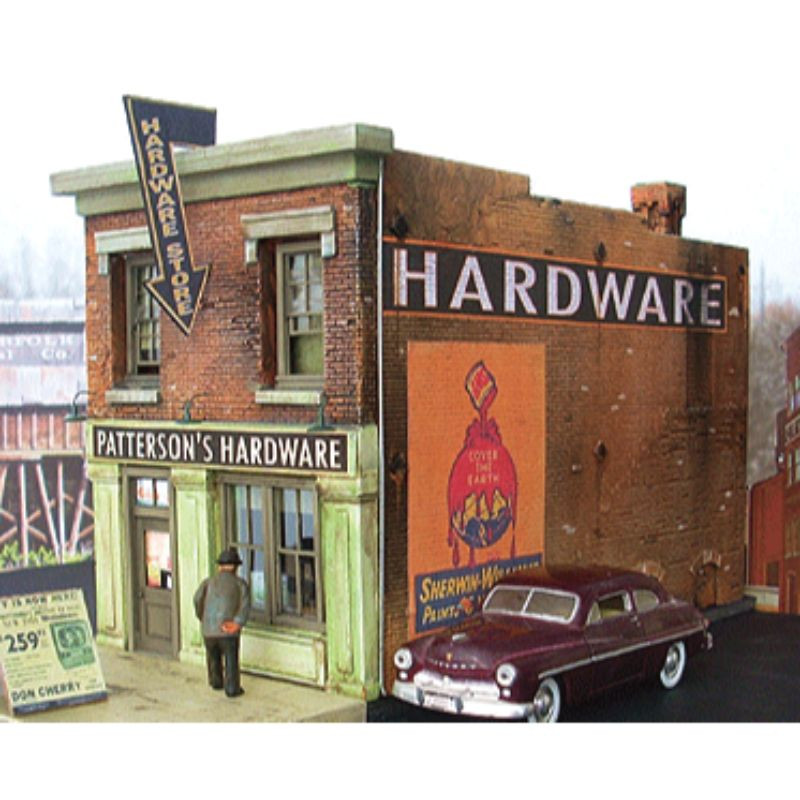 Downtown Deco 1053 - First Timer Bar - HO Scale Kit - Midwest Model ...