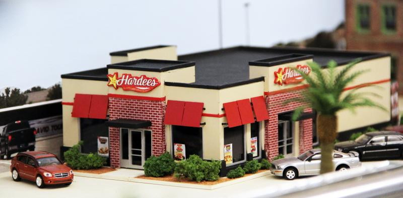 Summit Customcuts HD-001 - Hardees's Restaurant - HO Scale Kit ...