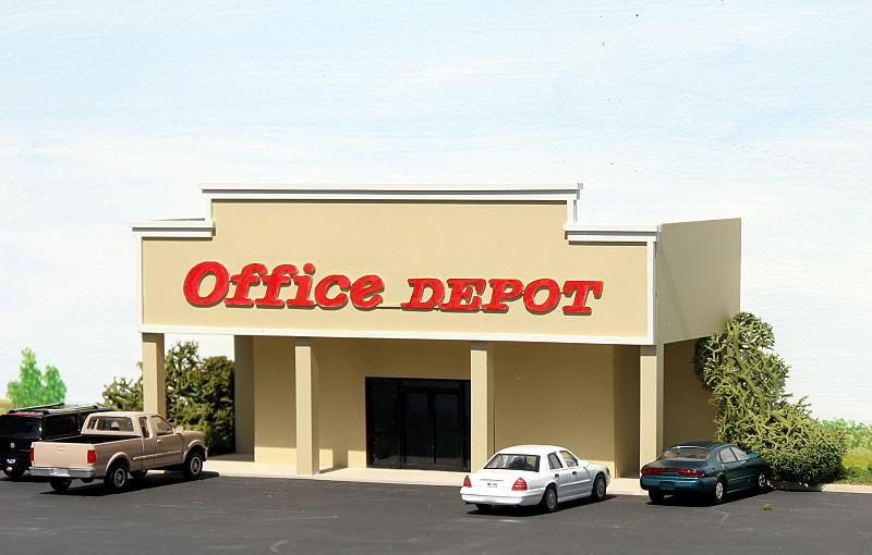 Summit Customcuts ML-003 - Office Depot Backdrop Building - HO Scale ...