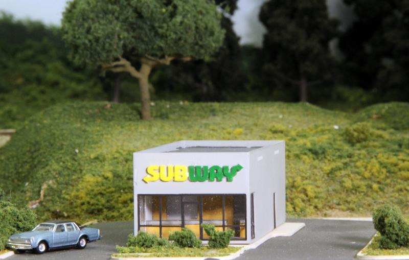 Summit Customcuts SW-003 - Subway Restaurant - N Scale Kit - Midwest ...