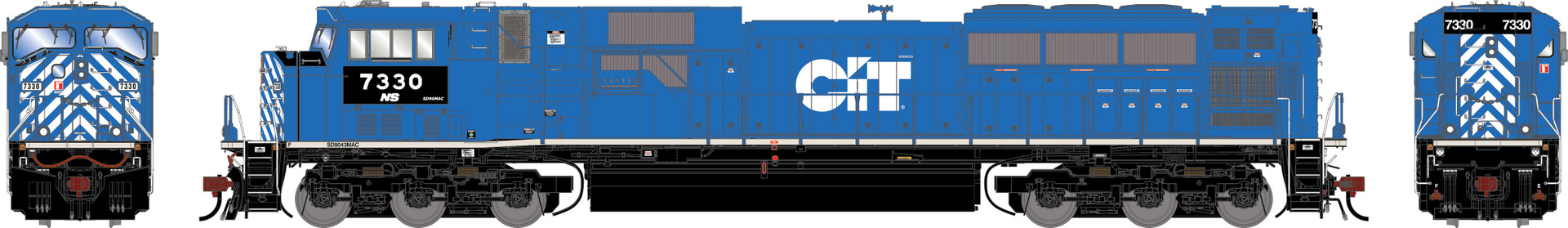 PRE-ORDER: Athearn Genesis 1938 - EMD SD90MAC (DCC and Sound) Norfolk ...