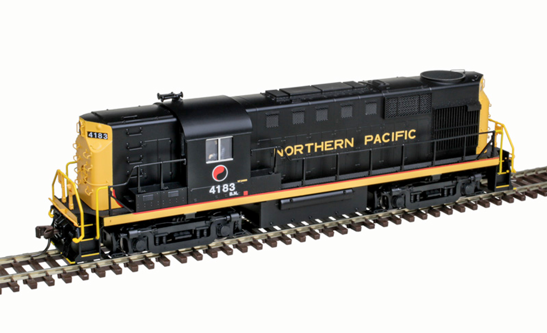 Atlas 10004517 - ALCo RS-11 (DC Silent) Burlington Northern (BN) 4180 NP Patch - HO Scale ...
