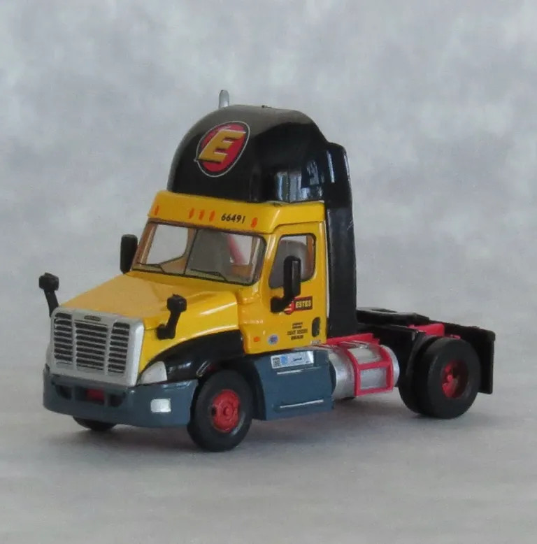 Trainworx 42594-04 - Freightliner Cascadia Estes LTL Truck #4 - N Scale ...