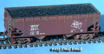 Fine N-Scale Products FNC-115 - Coal Loads 3Pack - N Scale - Midwest ...