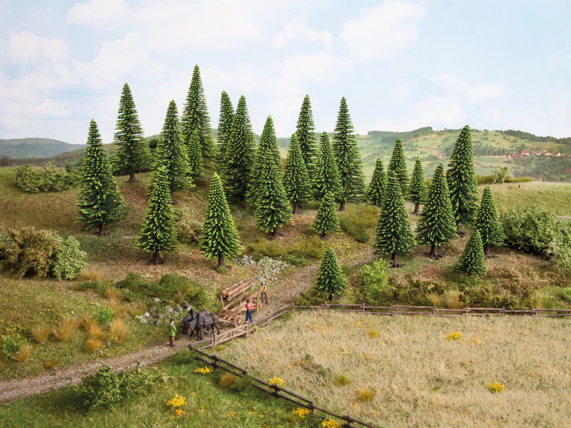 Model Train Trees | Model Scale Trees | Midwest Model RR
