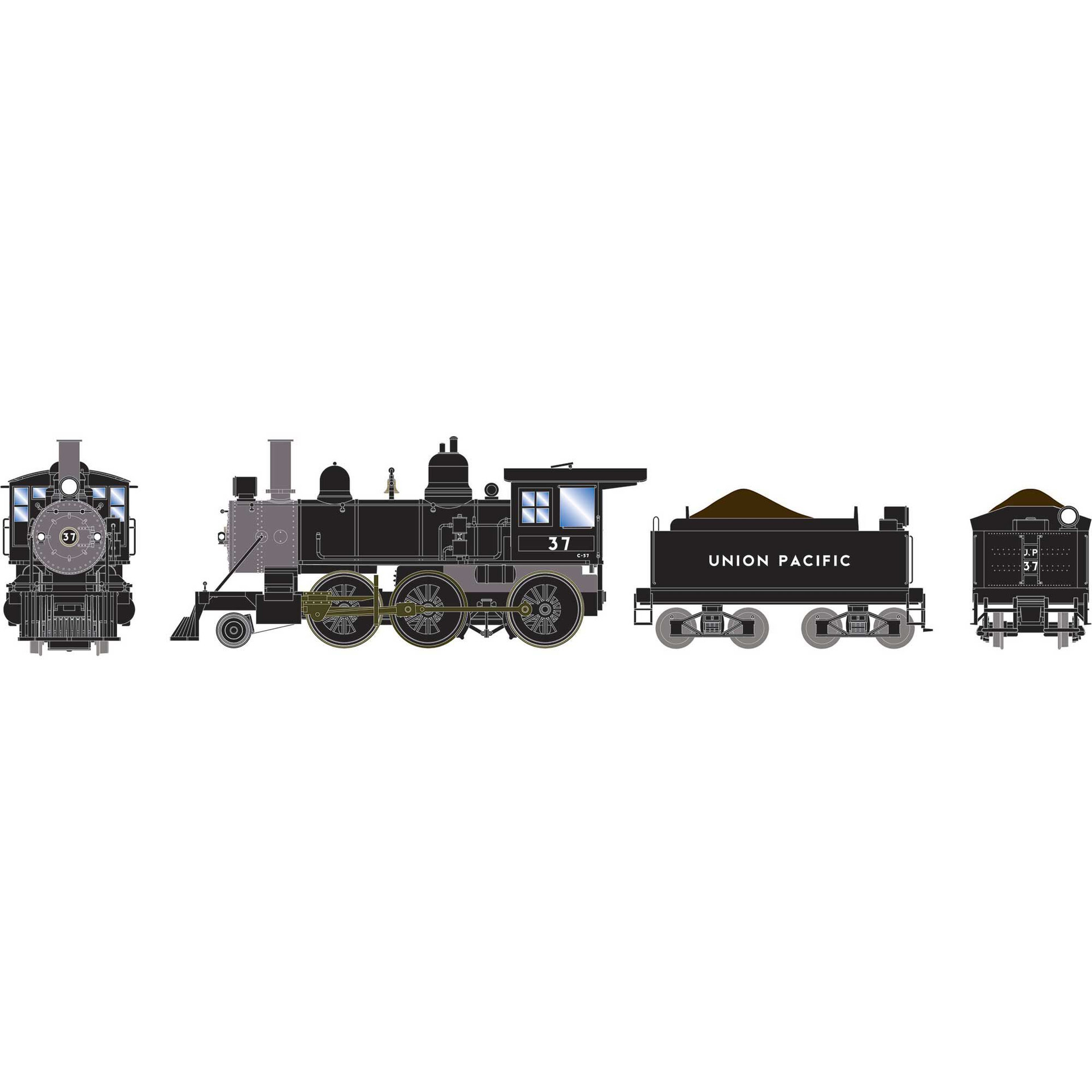 HO-Scale Steam Locomotives | HO Steam Locomotives