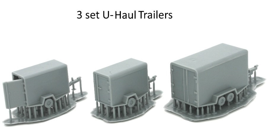 N Scale Containers and Trailers | Midwest Model Railroad