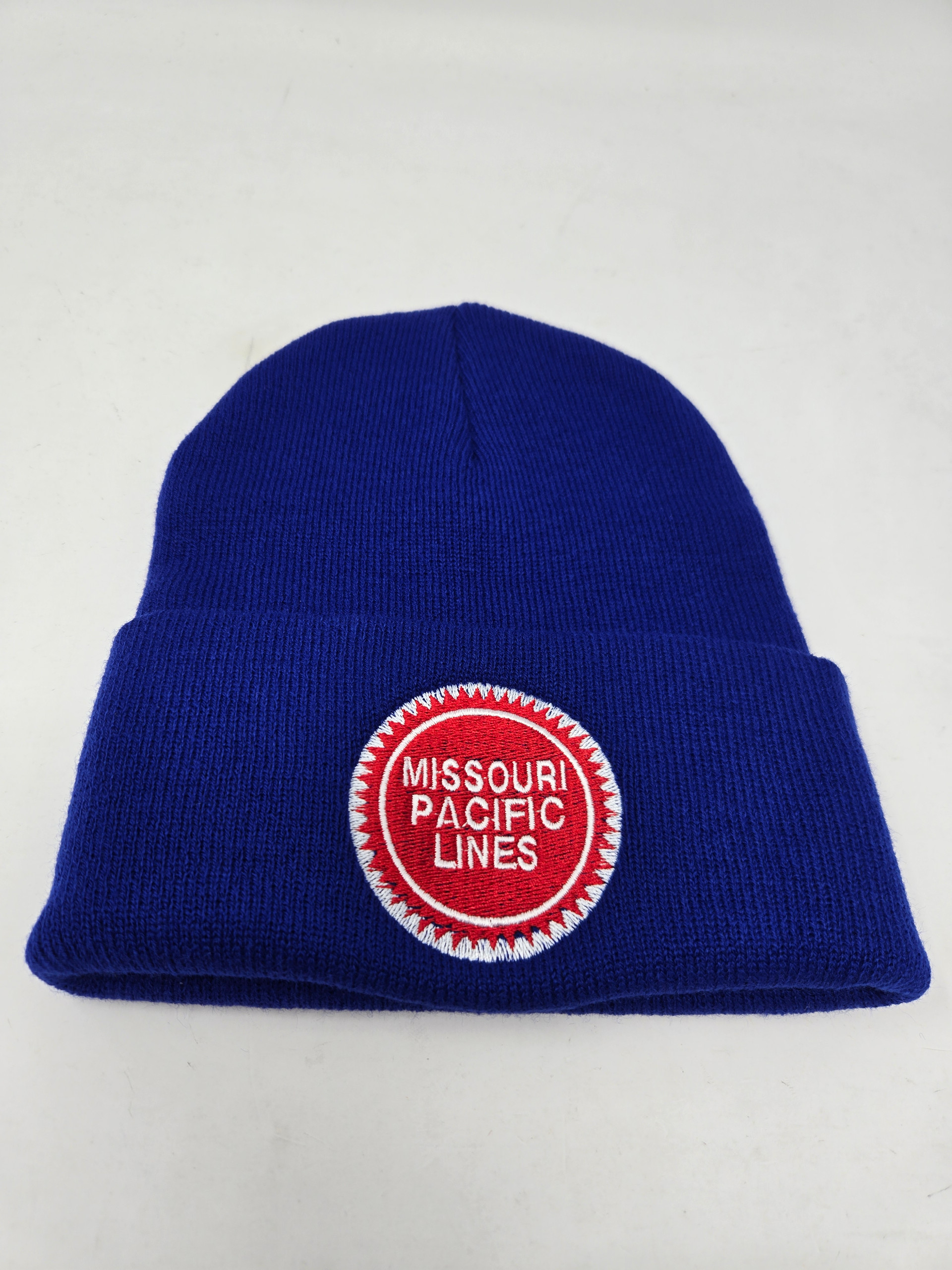 Jelsma Graphics Stocking Cap - Missouri Pacific (MP) Buzz Saw - Midwest Model Railroad