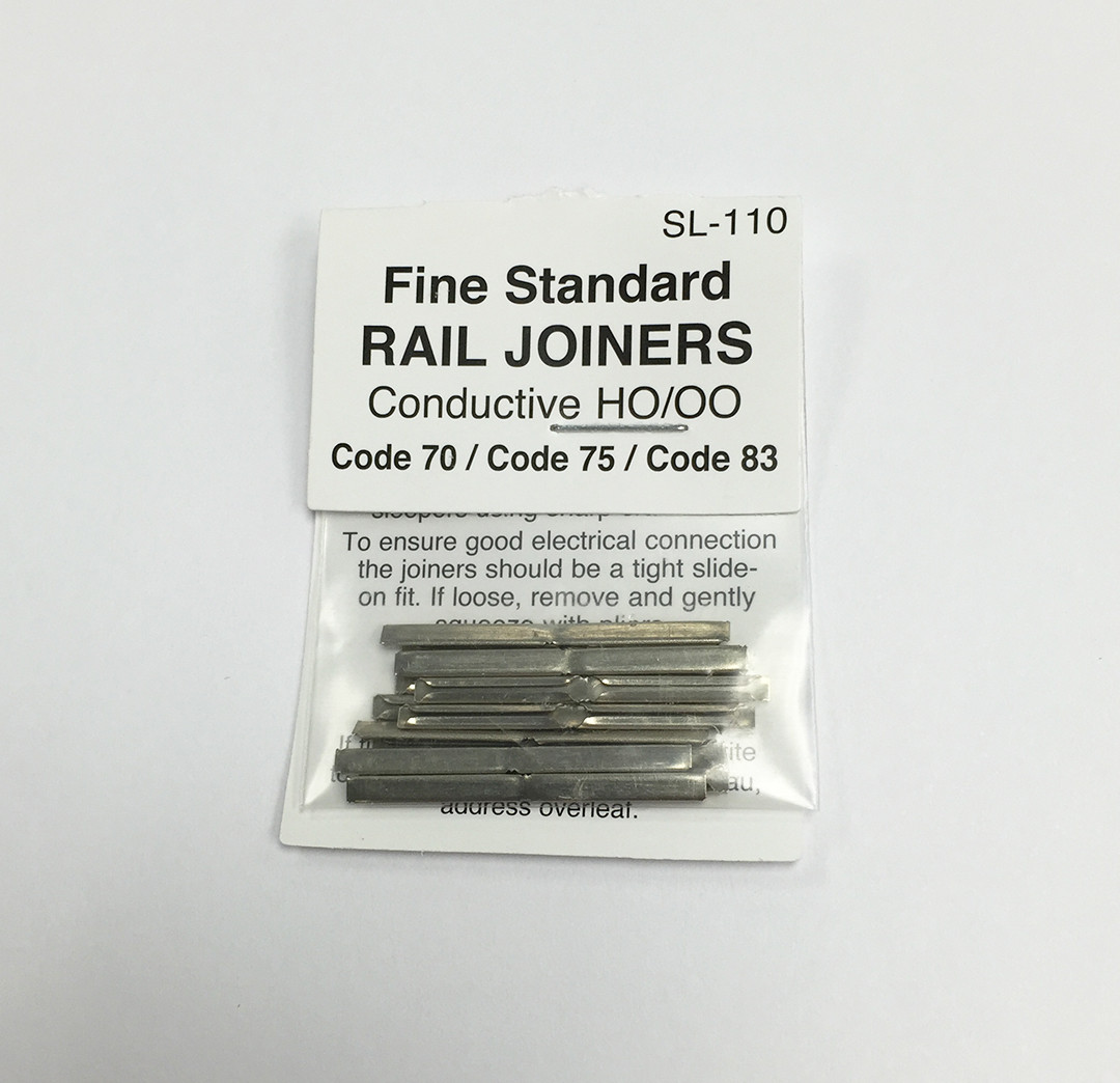 Atlas 170 - Universal Rail Joiners (48 Per Package) - Midwest Model ...