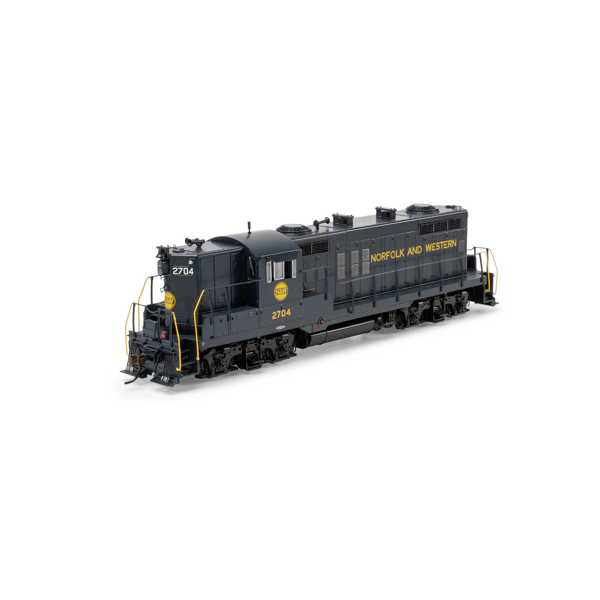 Athearn Genesis 1361 - EMD GP18 (DC Silent) Norfolk & Western (NW) 2704 ...