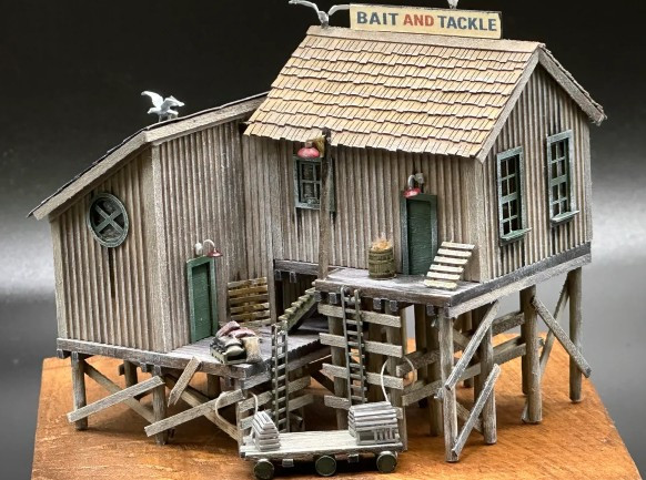Mudd Creek Models 055N - Conn's Bait And Tackle - N Scale Kit - Midwest ...