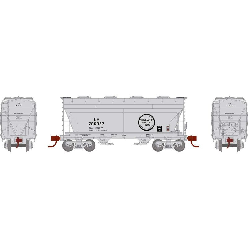 N Scale Covered Hopper | Rolling Stock | Model Trains | MMRR