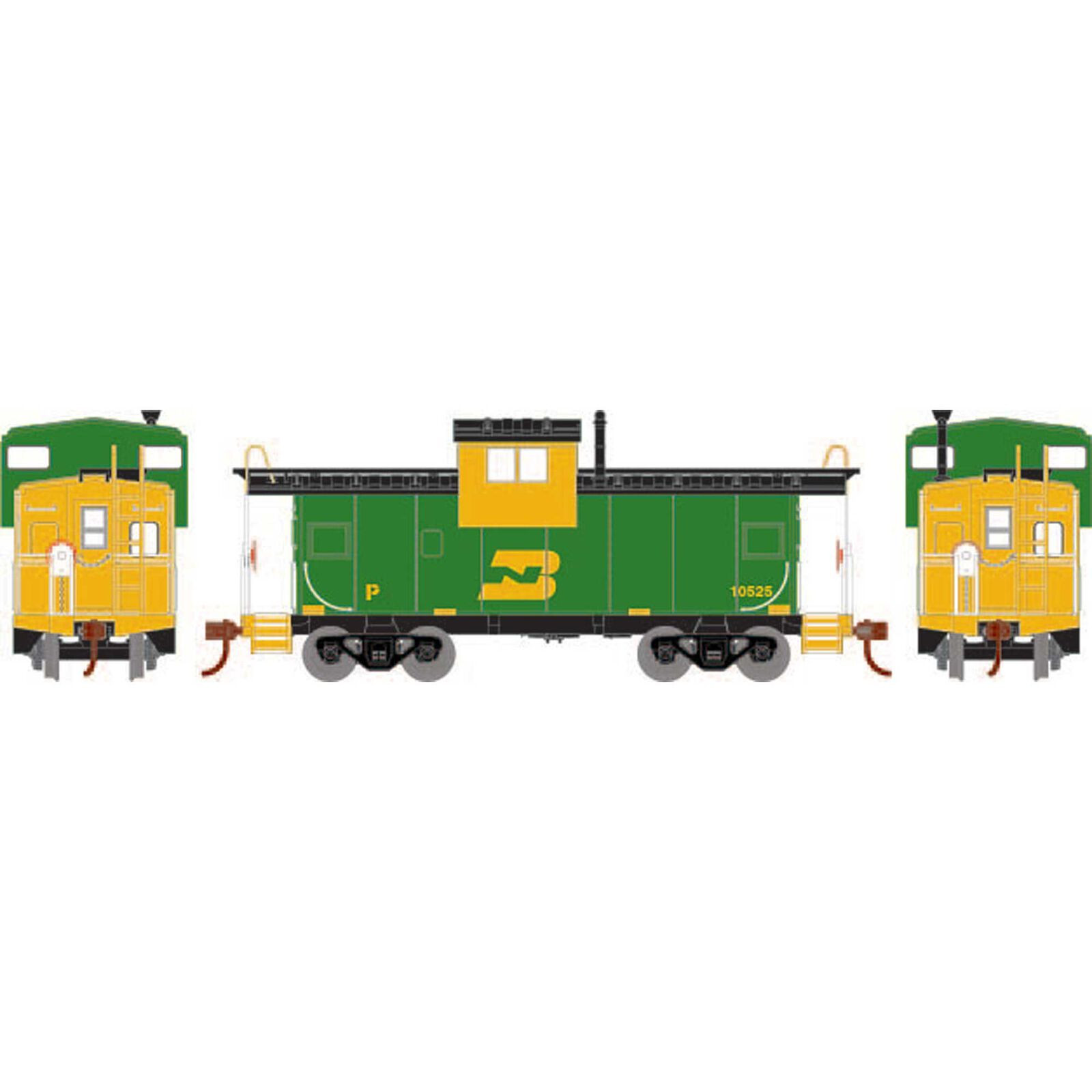 HO Scale Caboose | Rolling Stock | Midwest Model RR