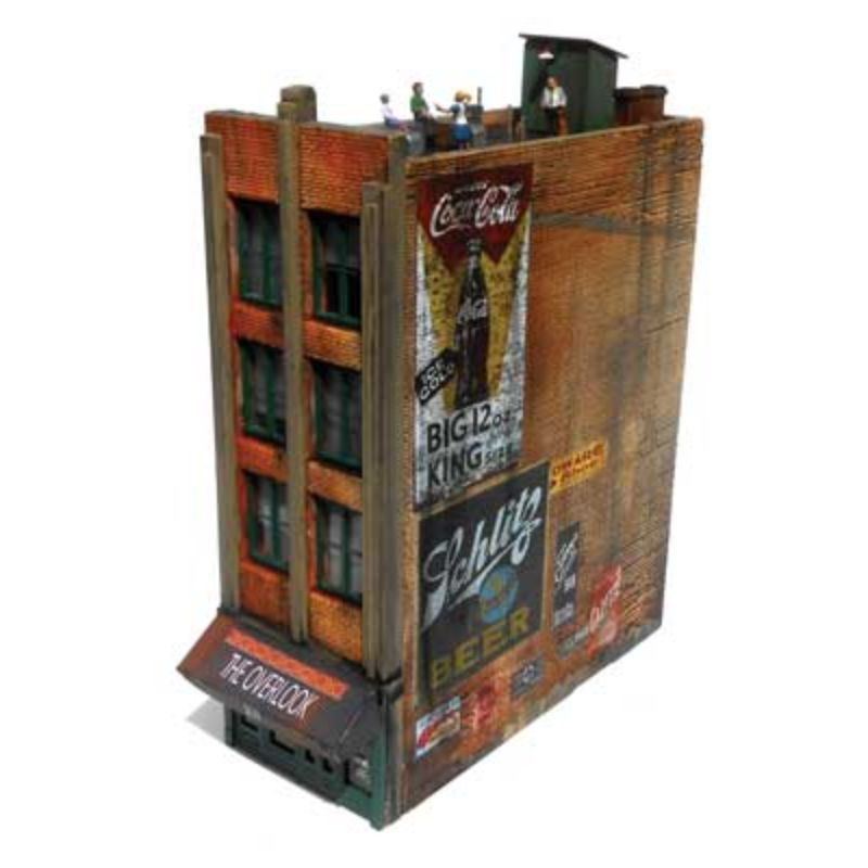 Downtown Deco 1053 - First Timer Bar - HO Scale Kit - Midwest Model ...
