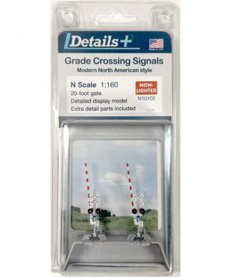 Details Plus N10100 - Modern Grade Crossing, Bi-Directional Non-Lighted ...
