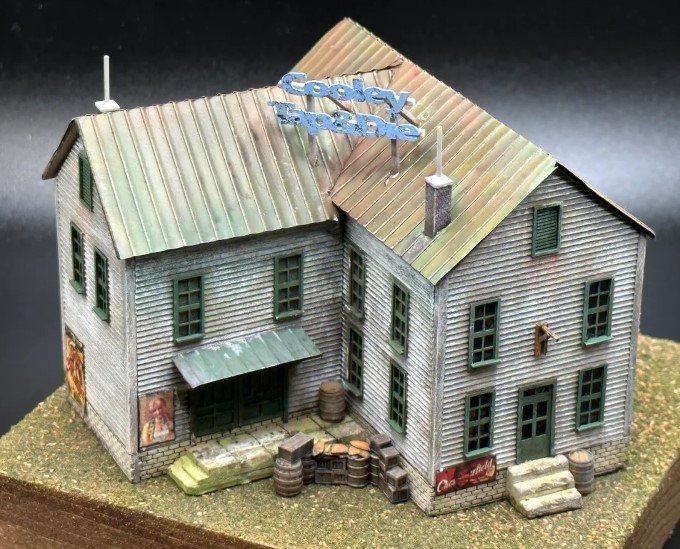Mudd Creek Models 031N - Cooleyâ€™s Tap and Die - N Scale Kit - Midwest ...