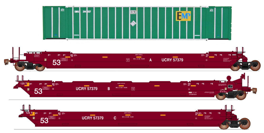 HO Scale Intermodal Cars | HO Intermodal Train Cars