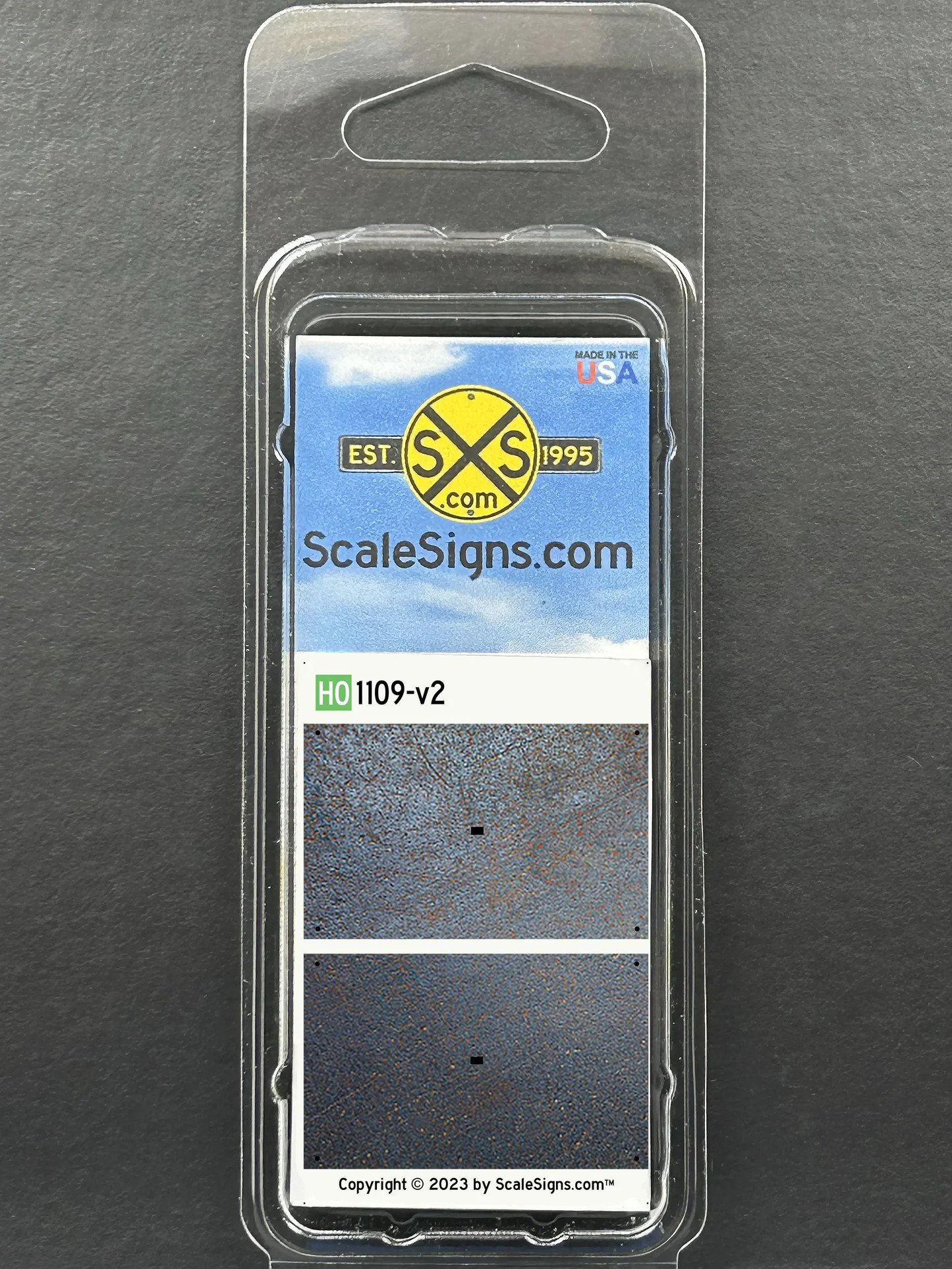 ScaleSigns HO-1100-009-v02 - Steel Plate - HO Scale - Midwest Model ...