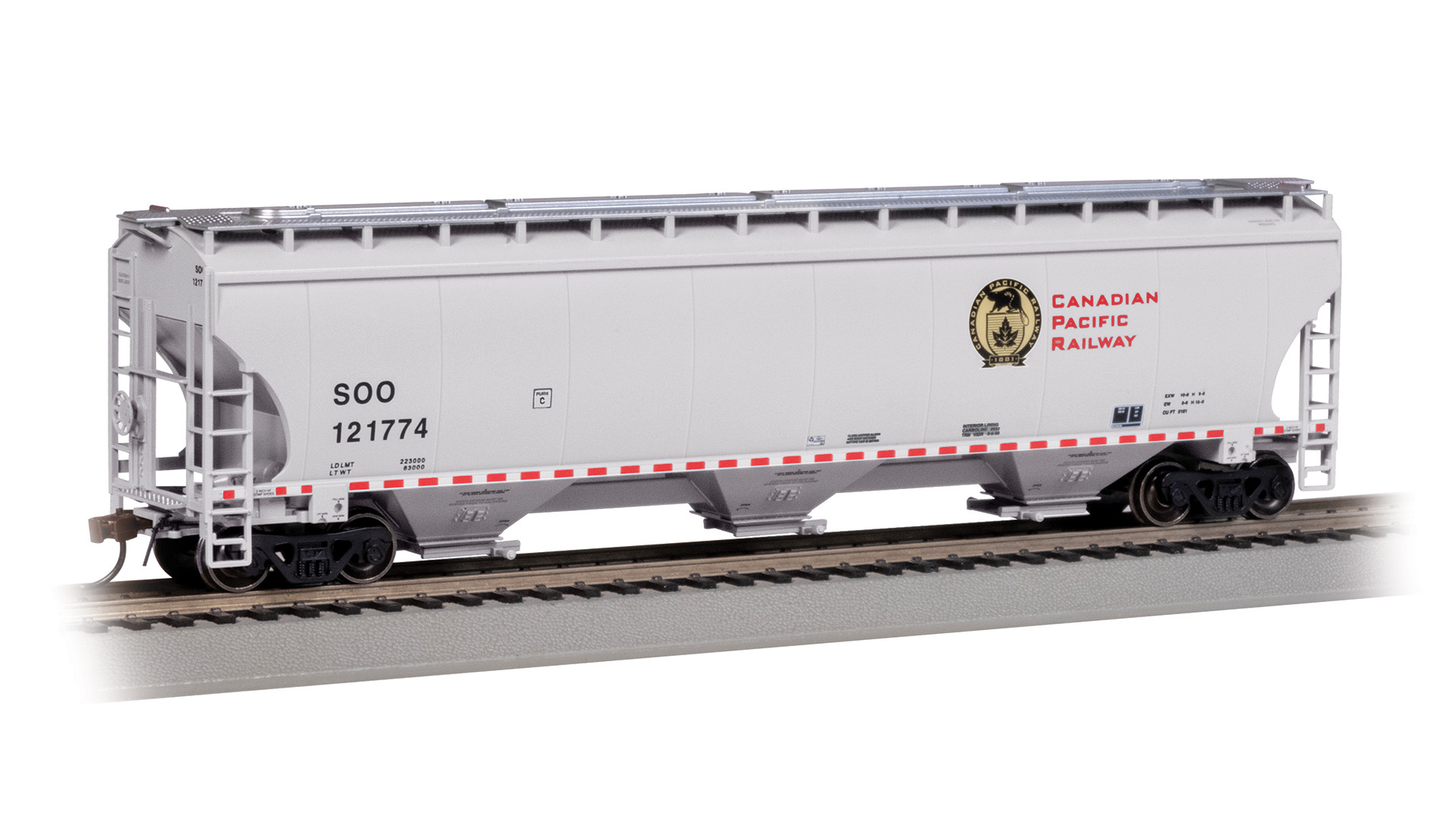 HO Scale Covered Hopper Cars | HO Scale Hopper Cars