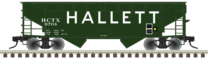 HO Scale Open Hopper | HO Scale Coal Hopper