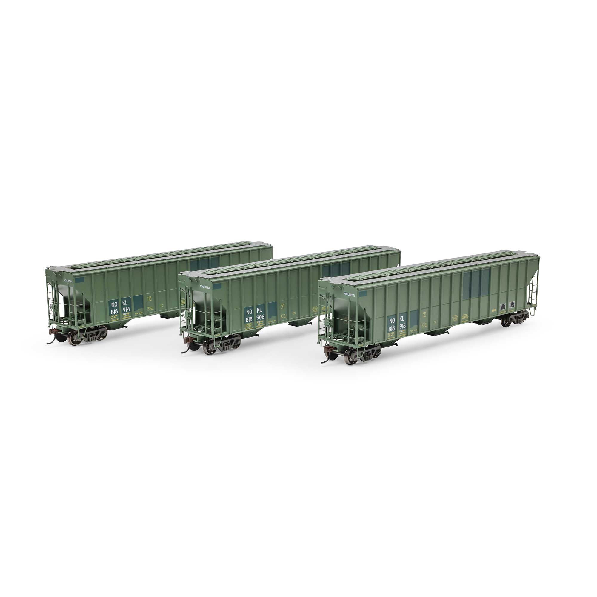 HO Scale Covered Hopper Cars | HO Scale Hopper Cars