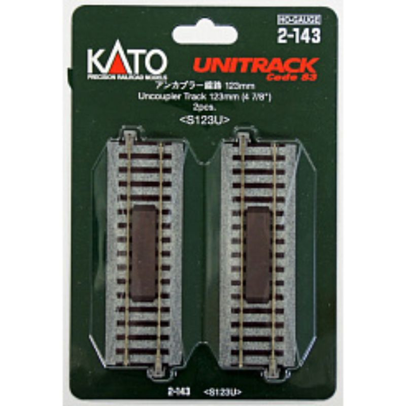 Kato 20-032 - 64mm (2 1/2") Uncoupler Track [1 pc] - N Scale - Midwest ...