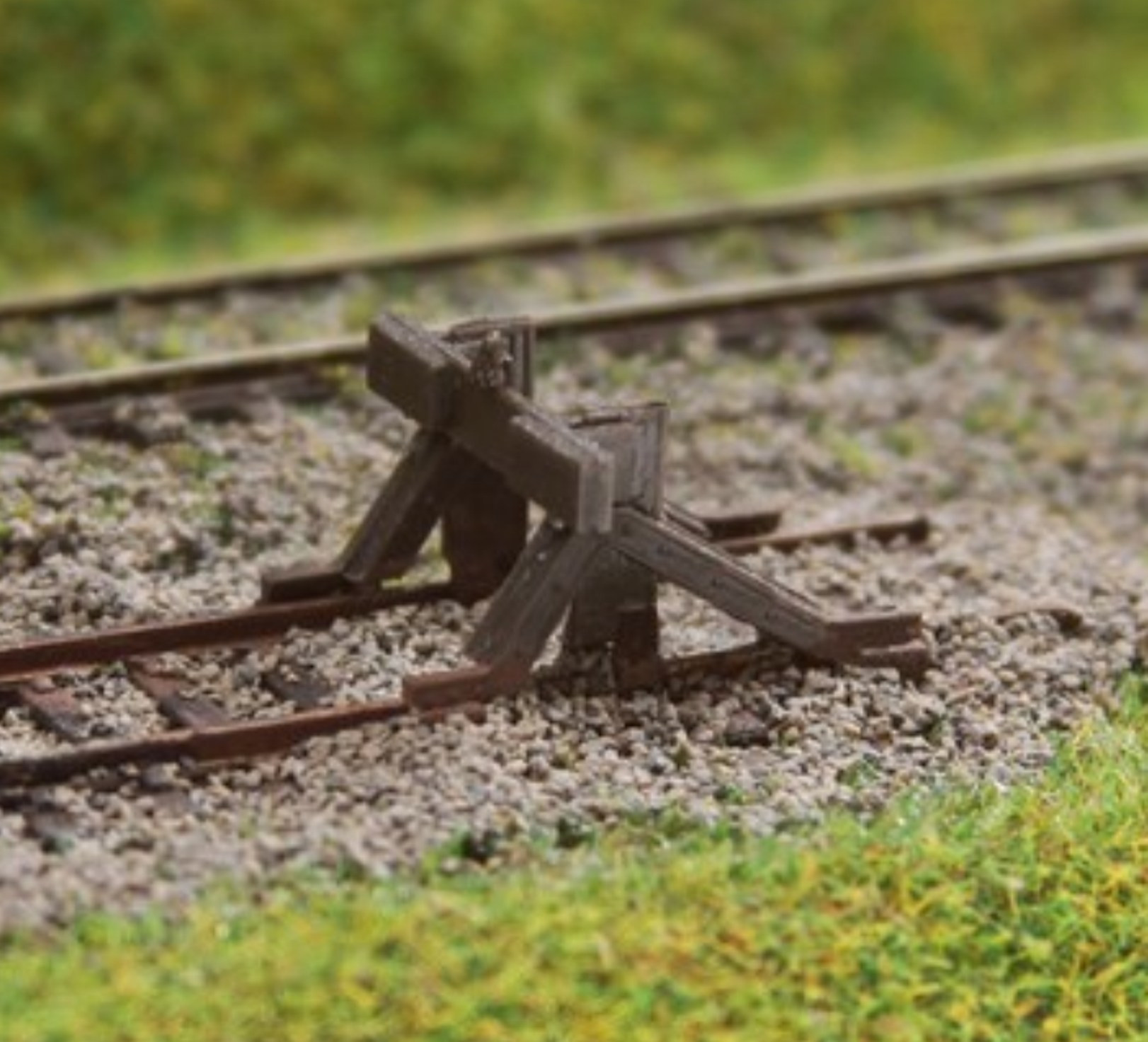 Walthers Cornerstone 933-2602 - Track Bumpers yellow 5/ - N Scale ...