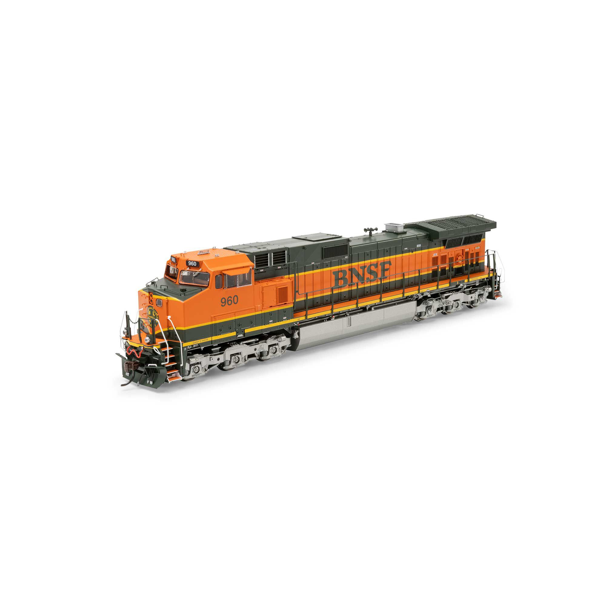 Athearn Genesis 1219 - GE Dash 9-44CW (DCC and Sound) BNSF 960 - HO ...