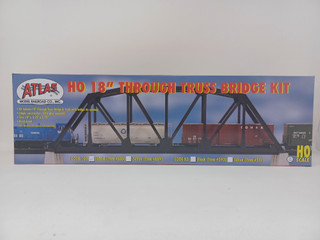 Atlas 884 - Code 100 9" Deck Truss Bridge - HO Scale Kit - Midwest ...