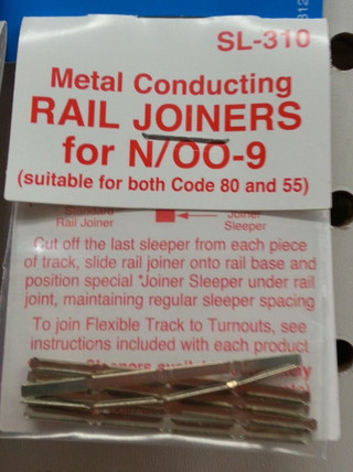 PECO SL-110 Metal Conducting Rail joiners for Code 70/75/83 - HO Scale - Midwest Model Railroad