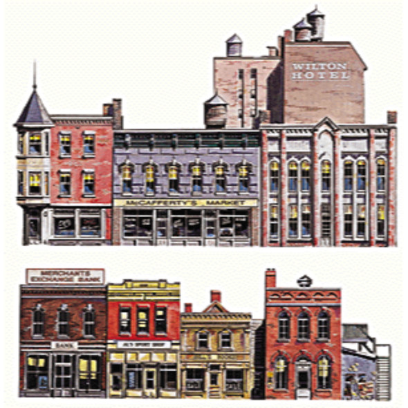 Great selection of Backdrops at Midwest Model RR